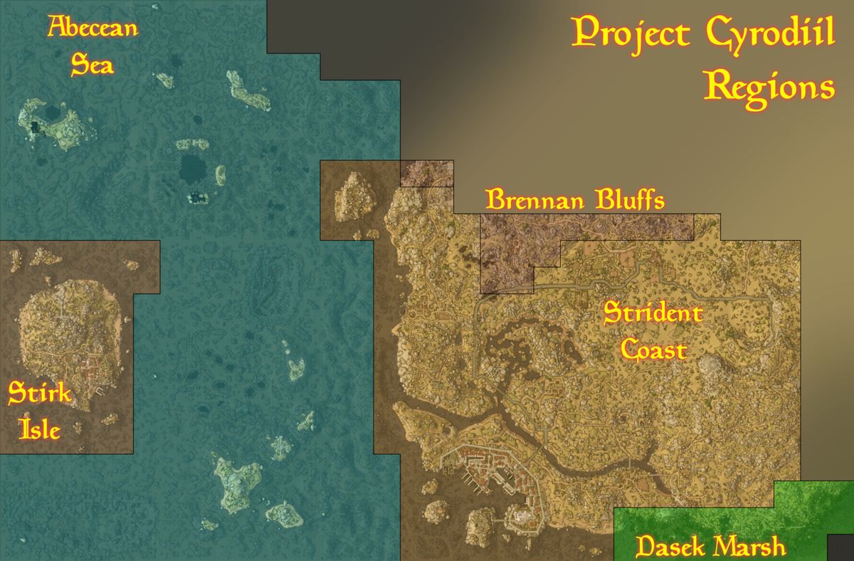 Project Tamrielcyrodiilmaps The Unofficial Elder Scrolls Pages Uesp
