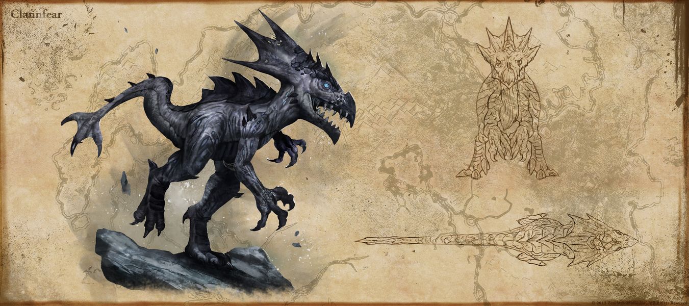 Onlineclannfear The Unofficial Elder Scrolls Pages Uesp